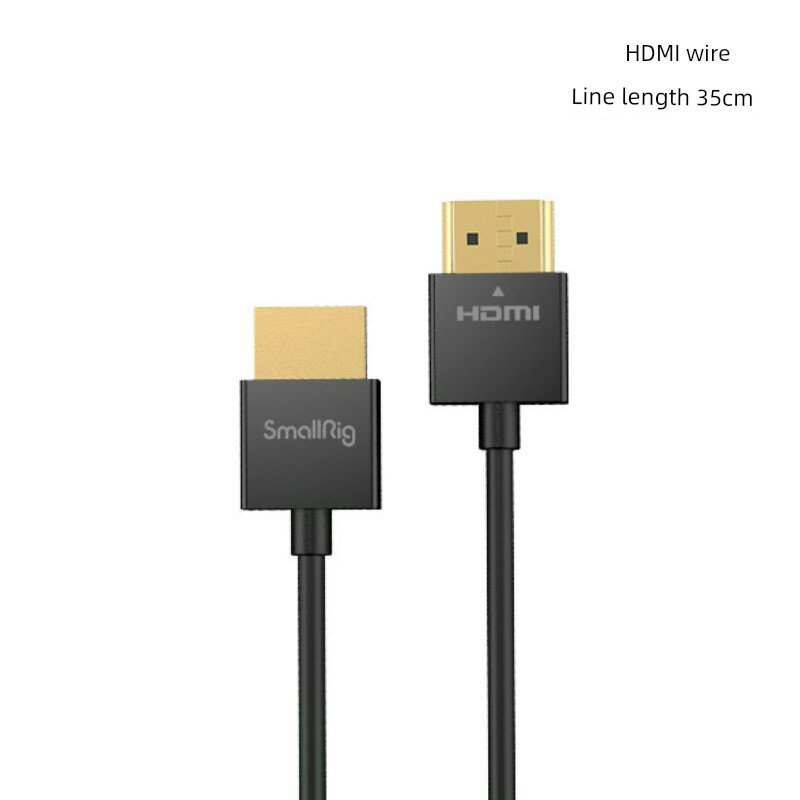 Кабель HDMI SmallRig 4K ультратонкий, стандартный тип A, 30 см, 100 см для подключения мониторов [35 см от А до