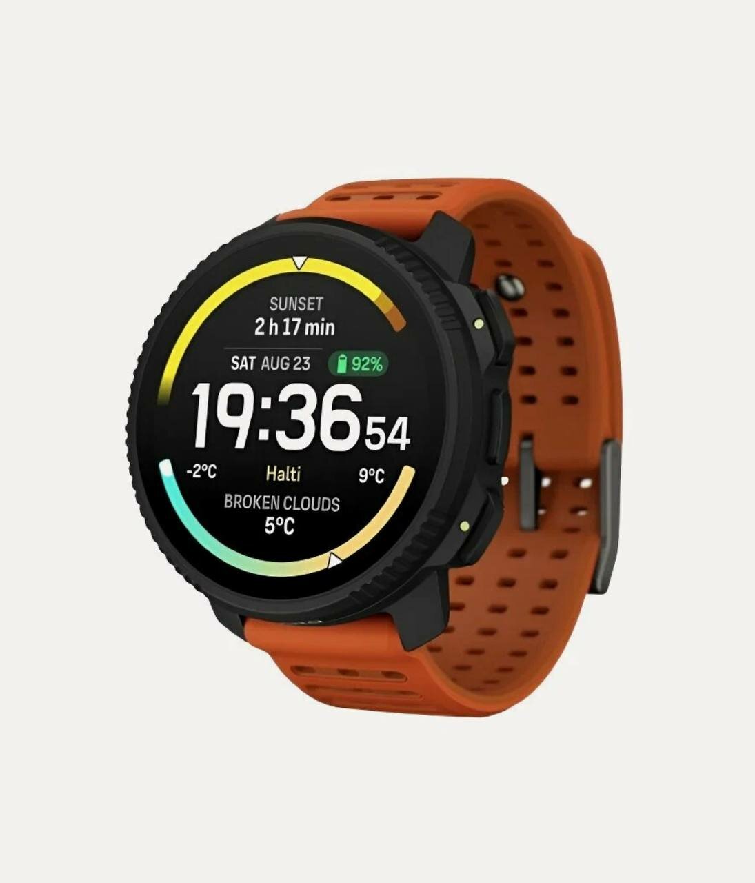 Часы Suunto Vertical 2 Canyon, оранжевые, сапфировое стекло, спортивные