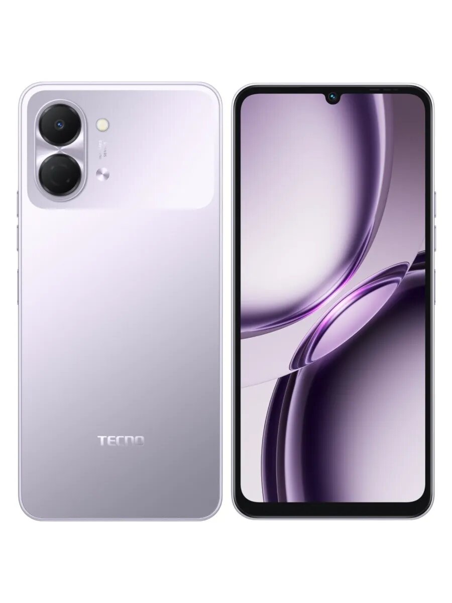 Смартфон Tecno Spark GO 3 4/128GB, фиолетовый