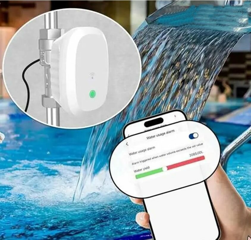 Умный водяной клапан WiFi, пластик и нержавеющая сталь-3 см, Аксессуар для пылесоса