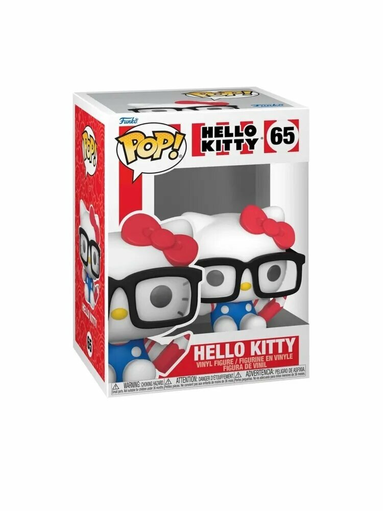 Фигурка Funko Pop Sanrio Hello Kitty HK Nerd(65)72055