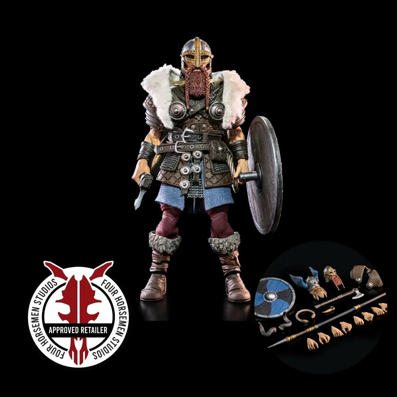 Фигурка Viking Warrior, Four Horsemen Studios, цвет 2