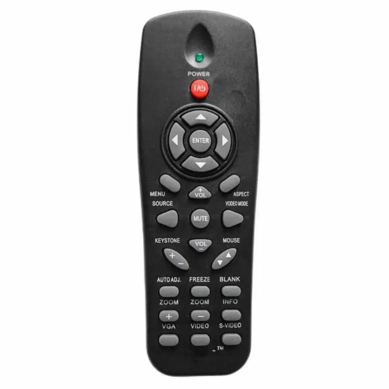 (1 шт.) Пульт ДУ для проектора Dell, модель IR2804