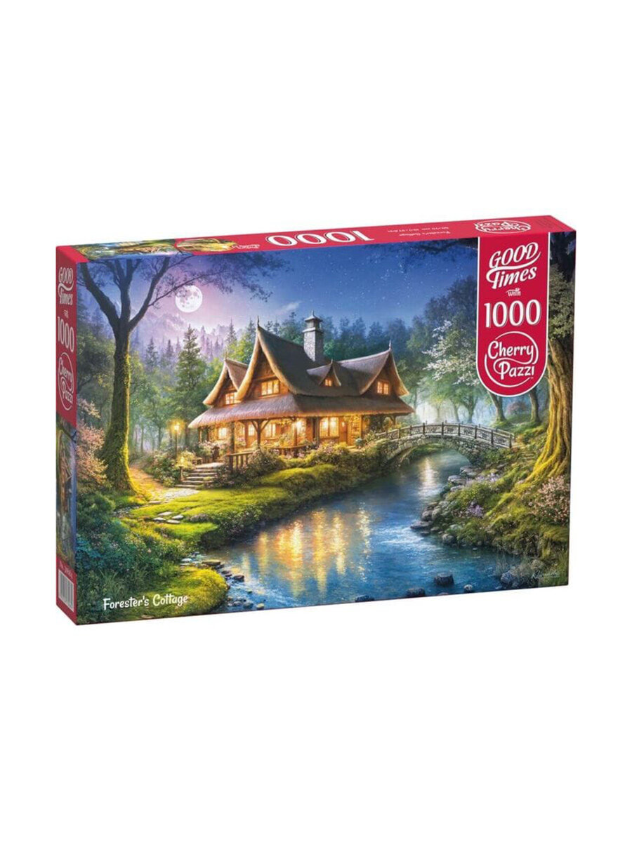Cherry Pazzi Пазл Лесной коттедж 1000 деталей CH30684 с 10 лет