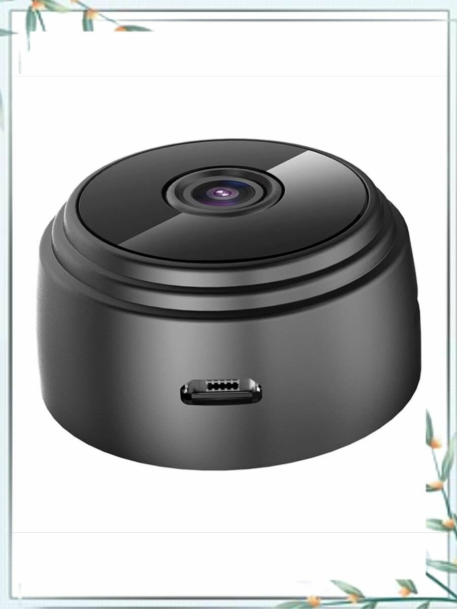 H2(J M X W) Камера A9 Портативная Беспроводная Wi-Fi, Черная