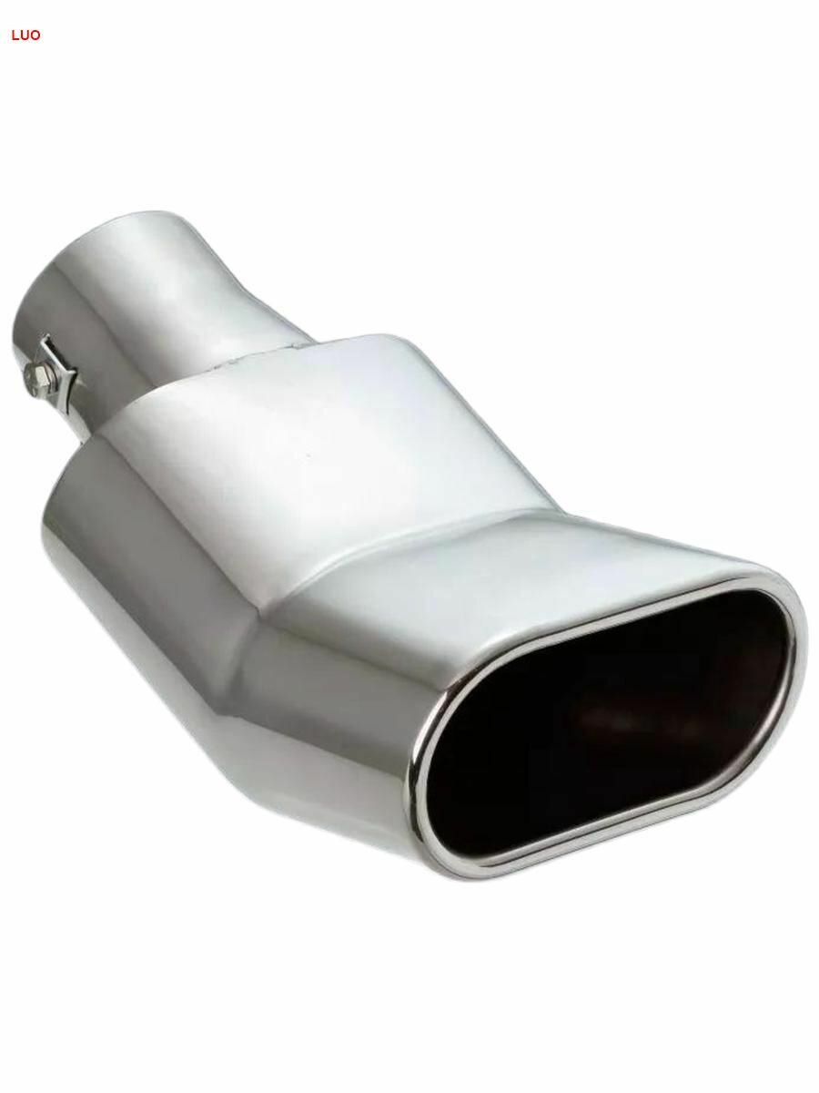 Глушитель, диаметр 60 мм, длина 210 мм арт. насадка на выхлопную трубу автомобиля