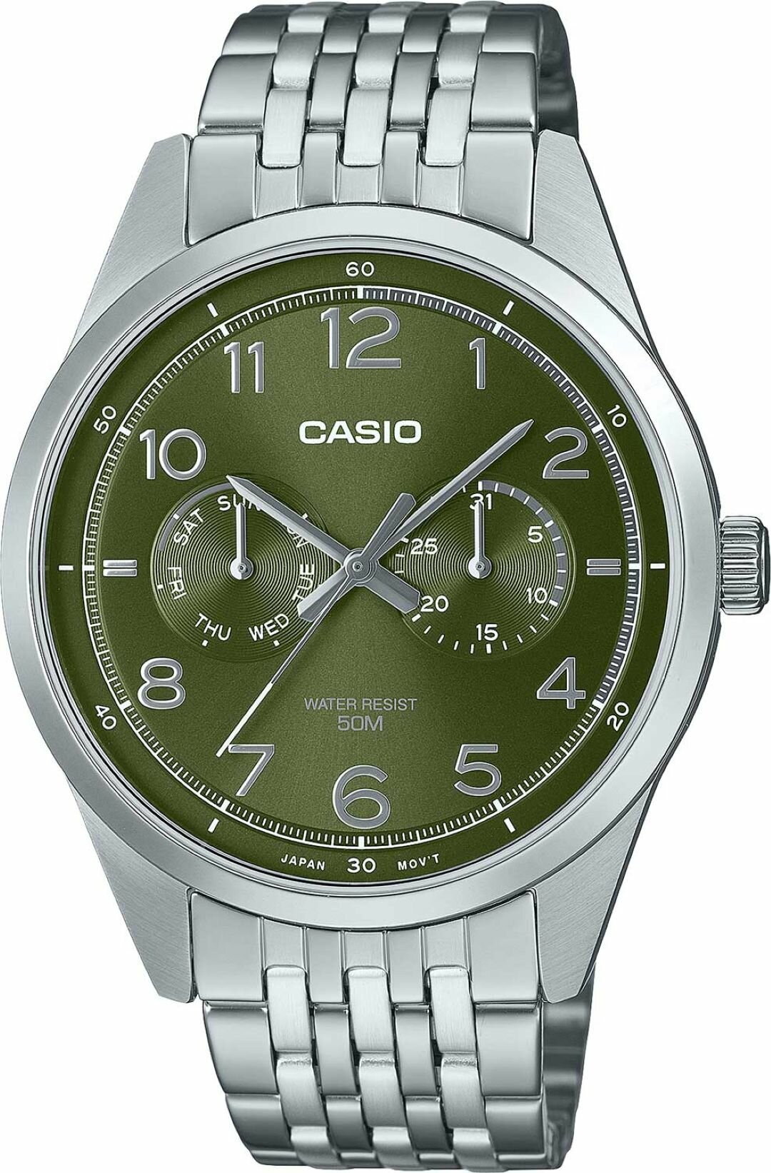 Наручные часы CASIO, зелeный