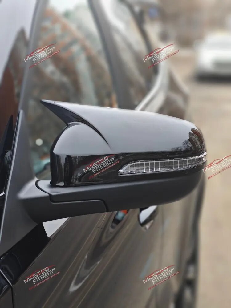 Защита внешних частей автомобиля накладки на зеркала Chery Tiggo 4, 2 шт, ABS пластик