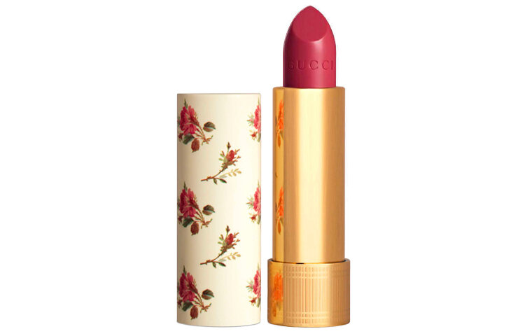 Помада женская GUCCI Golden Tube Floral, оттенок Love above All, бальзам для губ Qingsi Silk увлажняющий 5096847