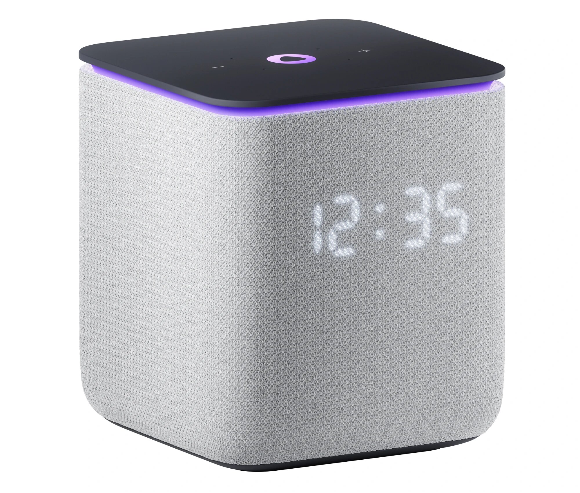 Умная колонка Яндекс Станция Миди с Zigbee, серая, YNDX-00054GRY