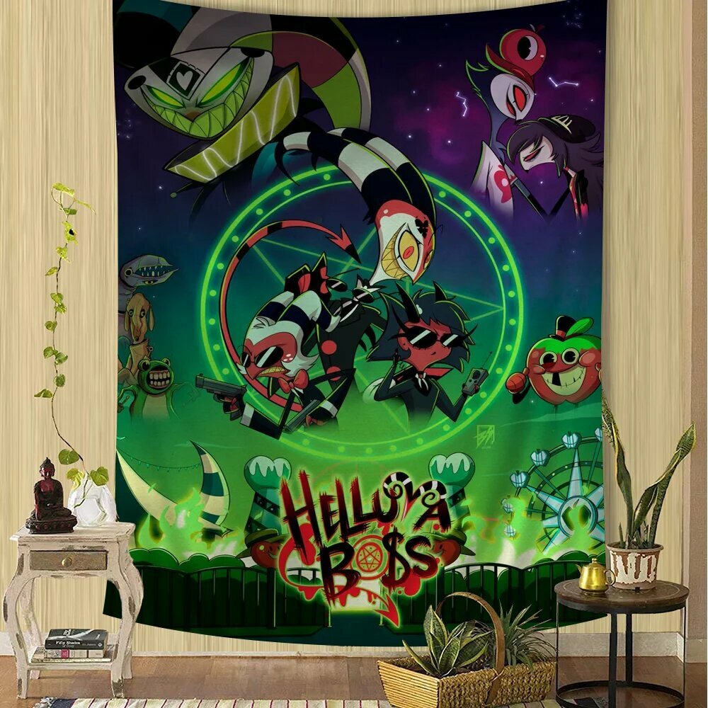 Гобелен Helluva Boss, 60x90см, цвет Z1