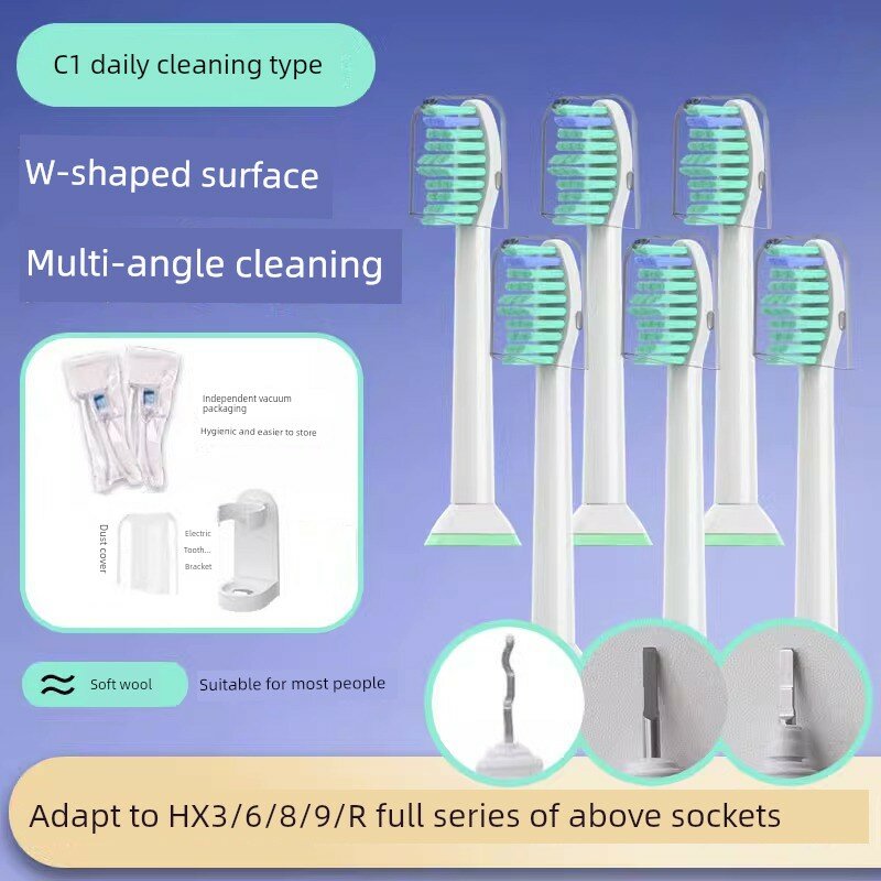 AFT адаптируется к насадке электрической зубной щетки Philips Sonicare HX9352/12/72/32/62 Замена Philips Стандартная