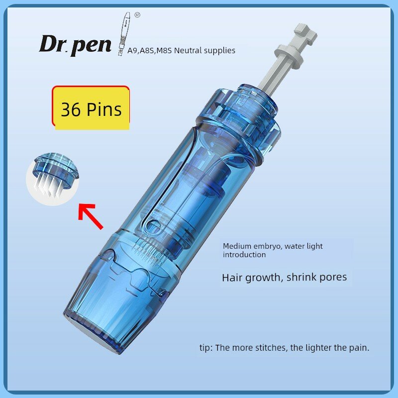 Аппарат для мезотерапии Drpen A9 с нано-микрокристаллическими электрическими микроиглами, модель DrpenM8s, для