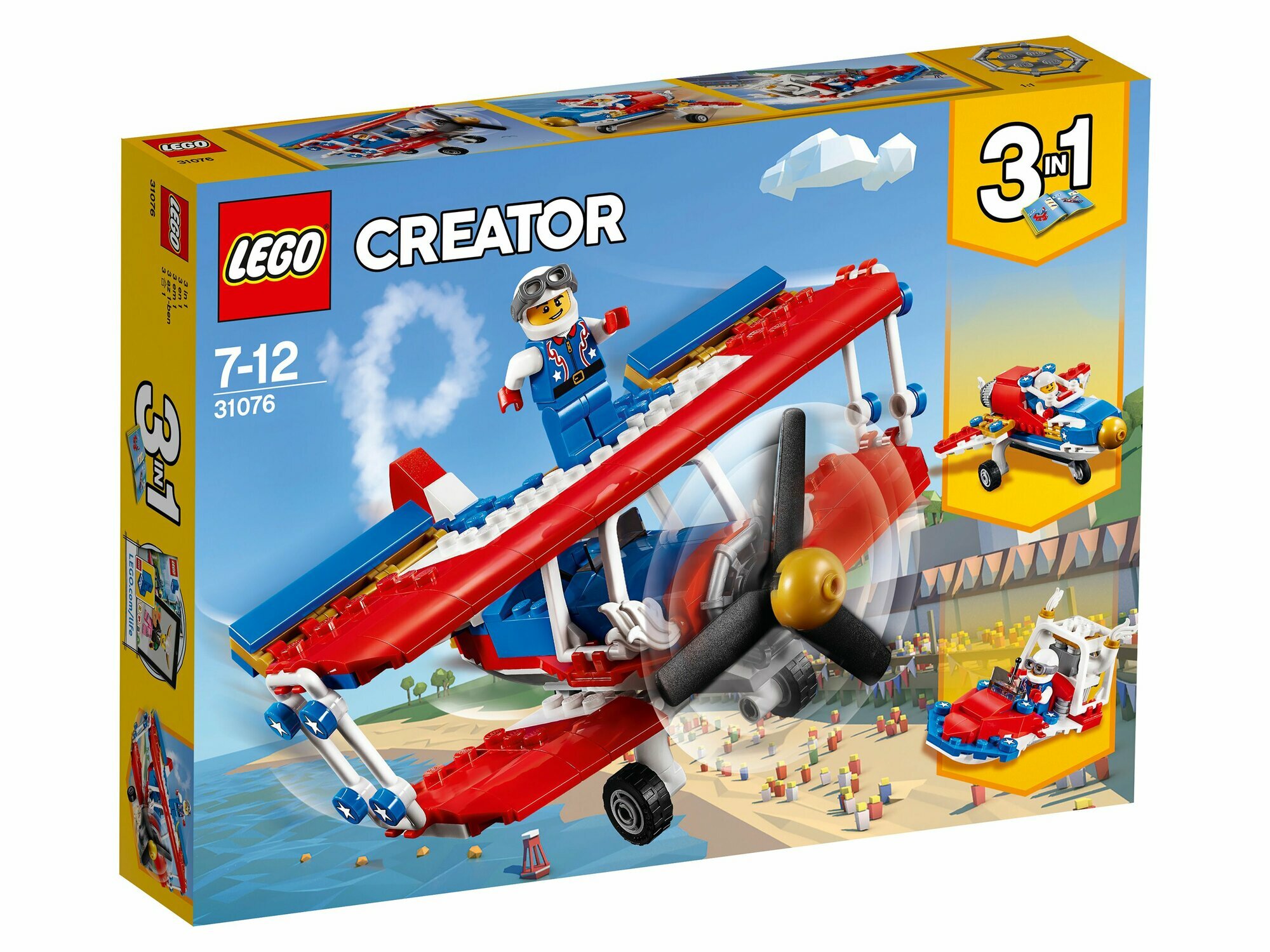 Конструктор LEGO Creator 31076 Daredevil Stunt Plane 2018 год