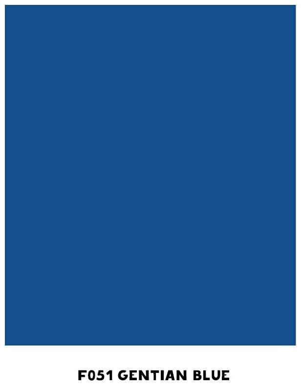 Самоклейка матовая Оракал 641M 051 gentian blue (гентиан синий) 1х0,5 м