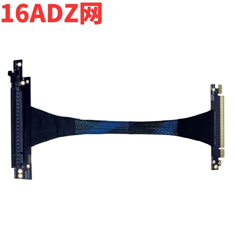 Райзер PCI-E 4.0 X16, 50cm, 16ADZ-Net