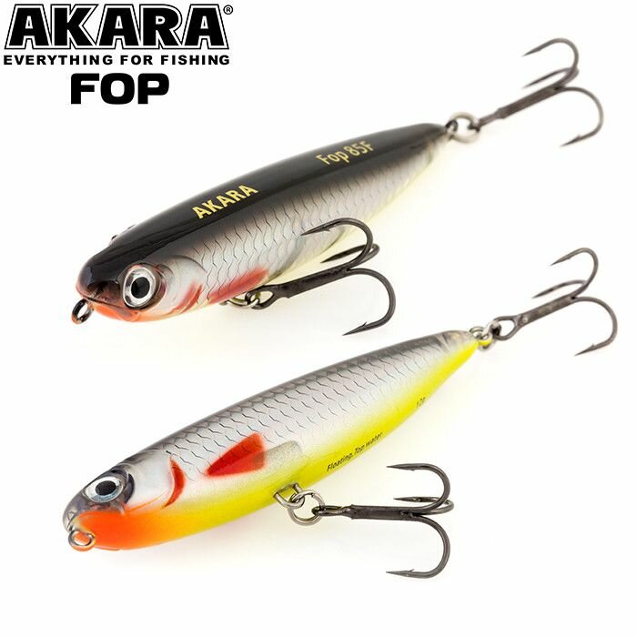 Воблер Akara Fop 85F 12гр. (3/7 oz 3,3 in) A42