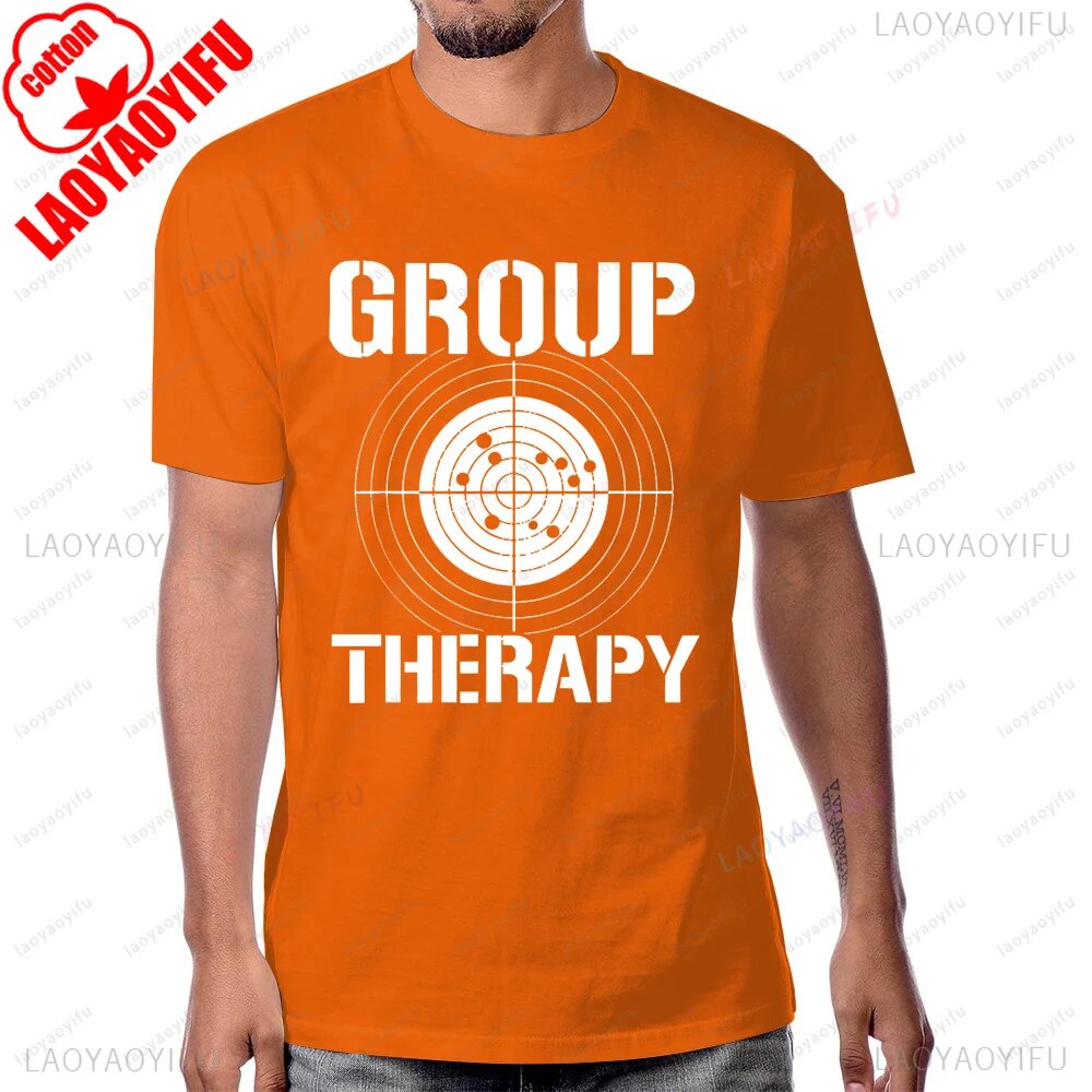 Мужская футболка оранжевого цвета Laoyaoyifu Group Therapy, S