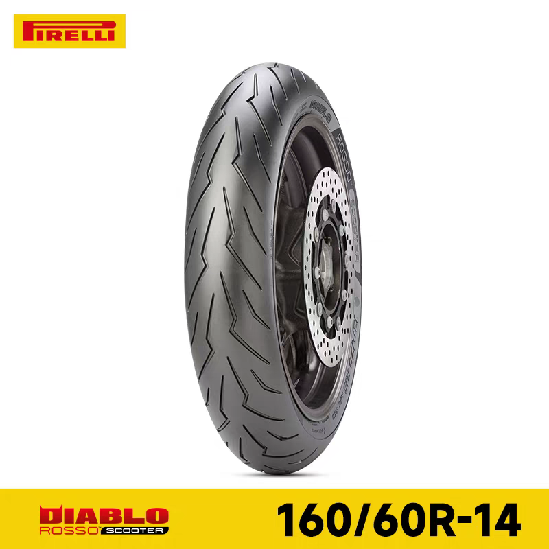 Pirelli Мотошина шина для мотоцикла Diablo Rosso Scooter 160/60 R 14 M/C (65H)TL