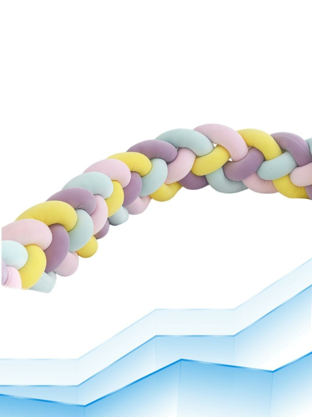 Фланелевые защитные бортики для детской кроватки, 2 - A