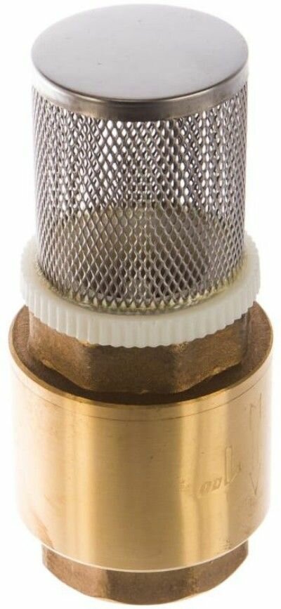 Клапан обратный Elitech Материал - латунь, присоединительный размер G1 1 дюйм, максимальная температура воды +80 С (1005,0007)