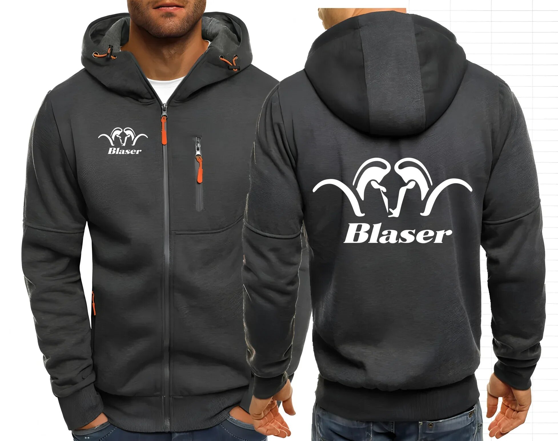 Мужская толстовка Blaser Hunt Rifle черная XXXL