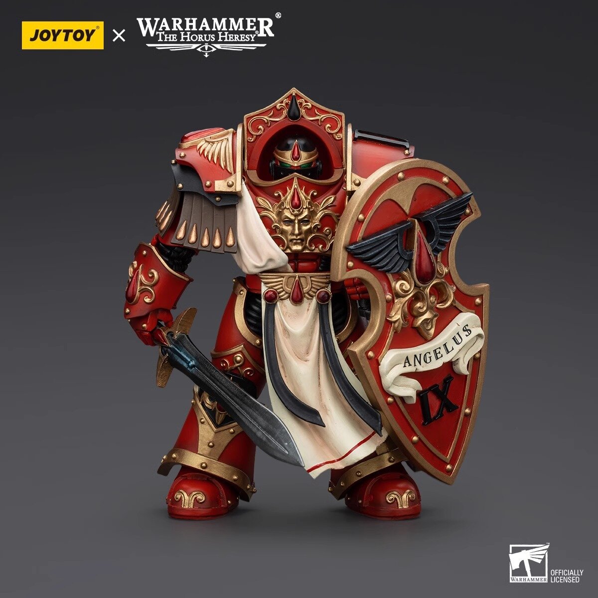 JOYTOY Dark Source Warhammer Horus Heresy Holy Blood Scarlet Paladin 1:18 подвижная модель солдата фигурка