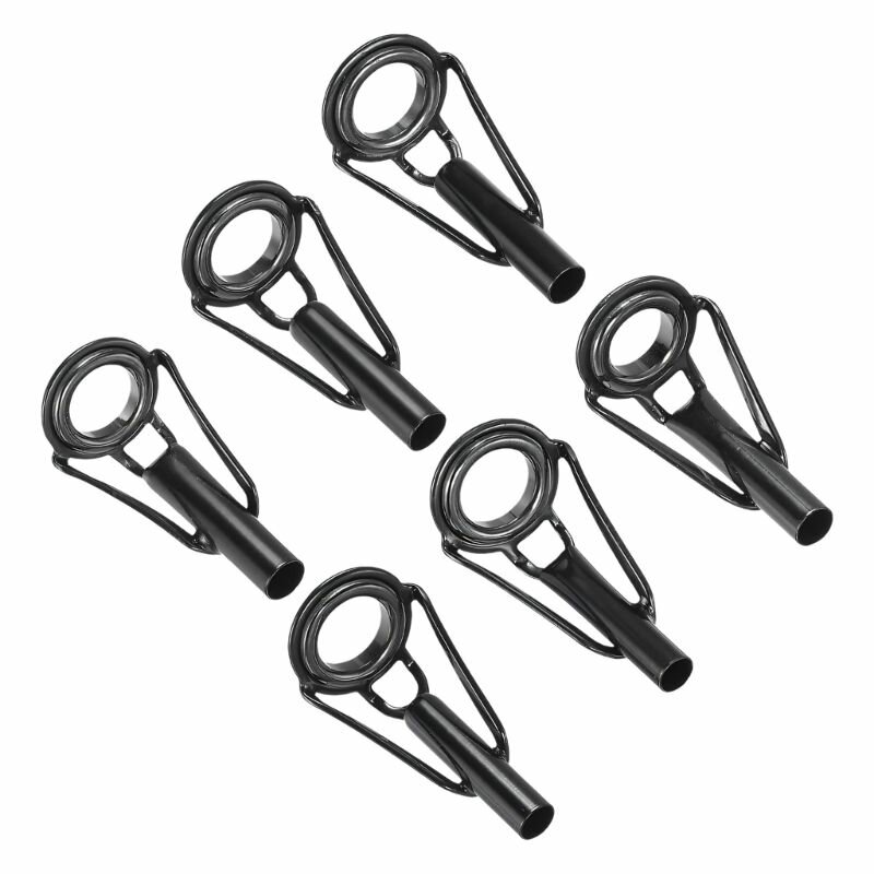 (1 комплект 6 шт.) Тюльпаны (вершинки) для рыболовного удилища из нержавейки