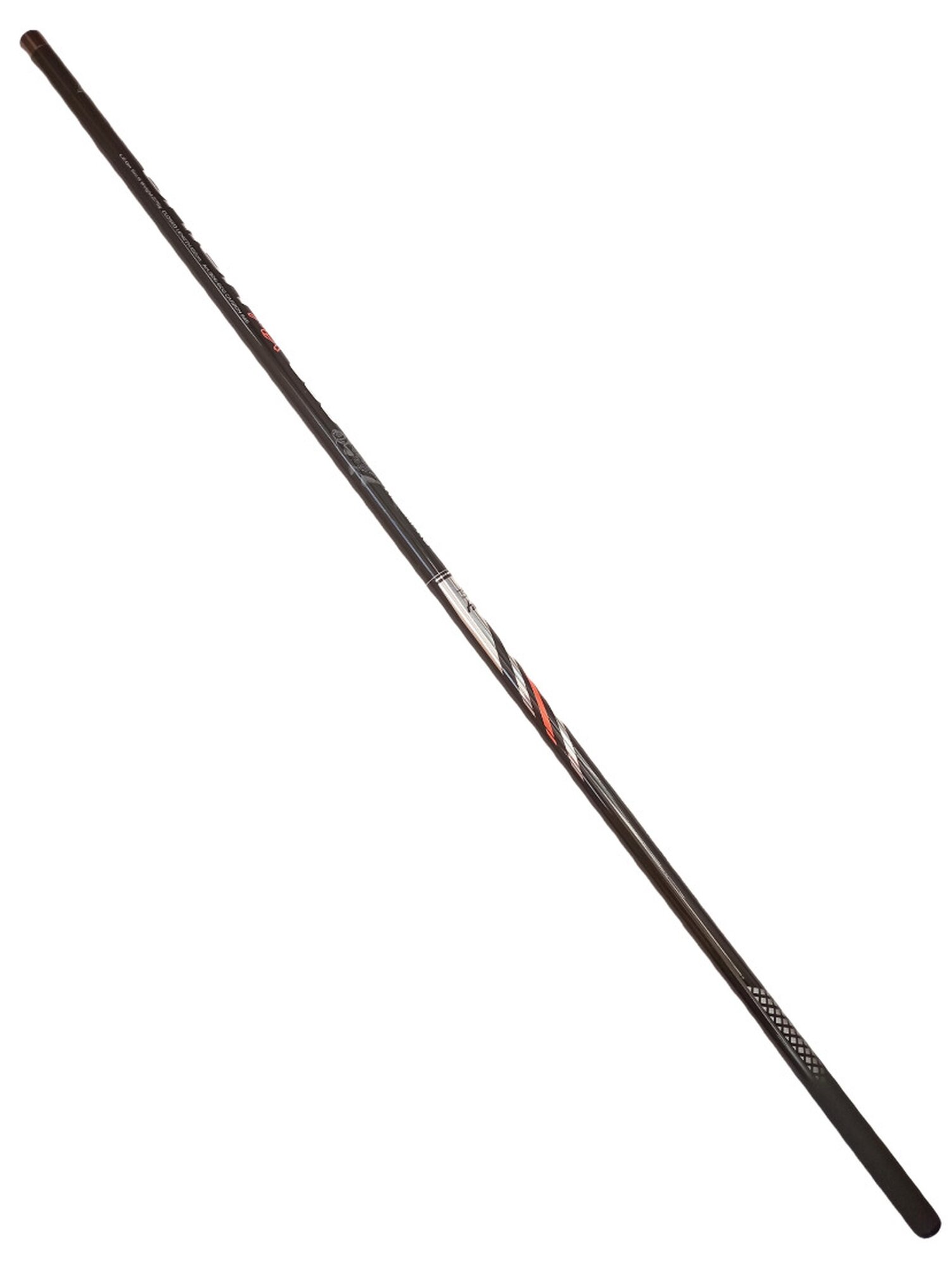 Удилище без колец KAIDA Orion, маховое, тест 10-30г, длина 7м, карбон, телескопическое, вес 380г