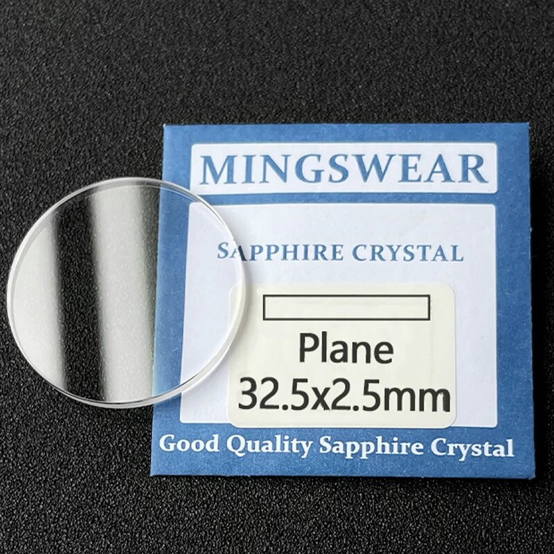 Сапфировое стекло для часов Timemaker 2.5 мм, 30-39.5 мм 34.5X2.5mm