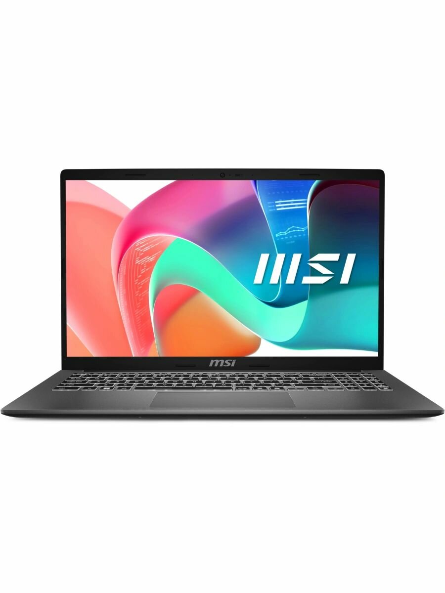 Ноутбук MSI Modern 15 F1MG-1072XRU Core 5 120U/16Gb/SSD512Gb/15.6"/IPS/FHD/DOS/grey