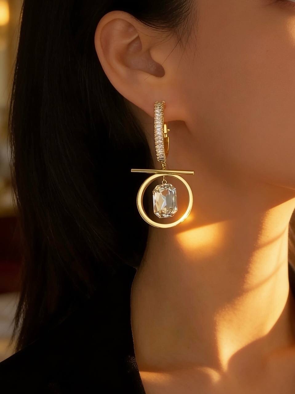 Серьги с подвесками