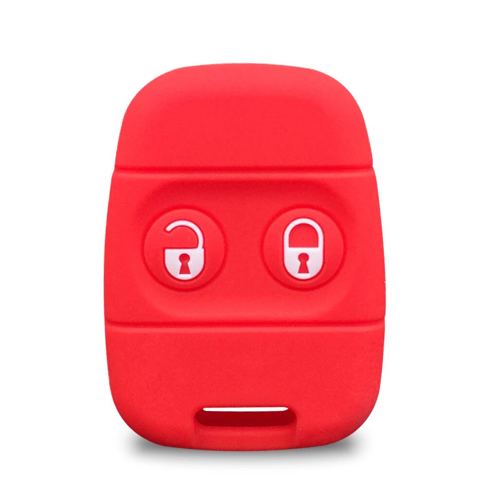 Силиконовый чехол для ключей Land Rover red