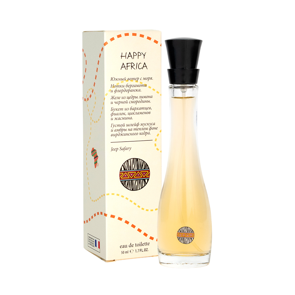 Delta Parfum woman (iren Adler) Bon Voyage! - Happy Africa Туалетная вода 50 мл.