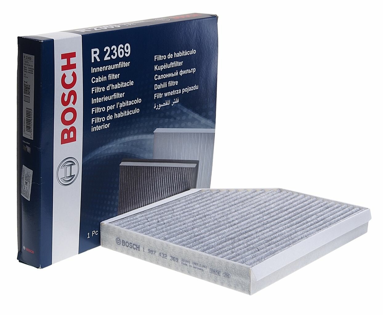 Фильтр салонный, для Ауди A4 B8, Фора, Q5, Ван, Порш Макан арт 1987432369 BOSCH