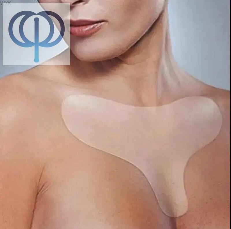 Силиконовый пластырь против морщин; хватает на 8-12 применений;