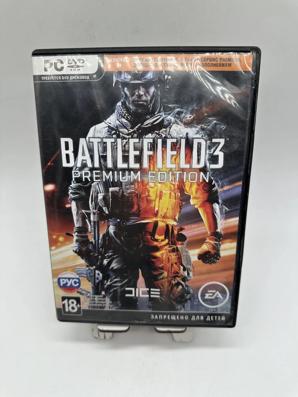 Диск с игрой Battlefield 3 (Русская Версия) для пк лицензия