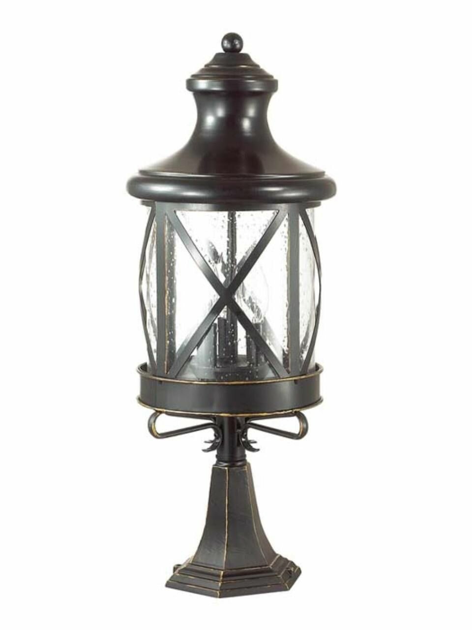 Светильник уличный на столб Odeon light 4045/3B, IP44, E14, 3х60Вт