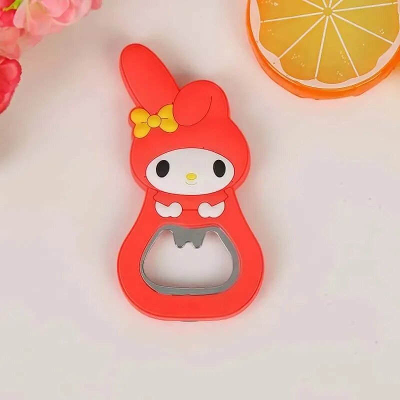 Открывалка для бутылок My Melody Sanrio, красный цвет Hello Kitty