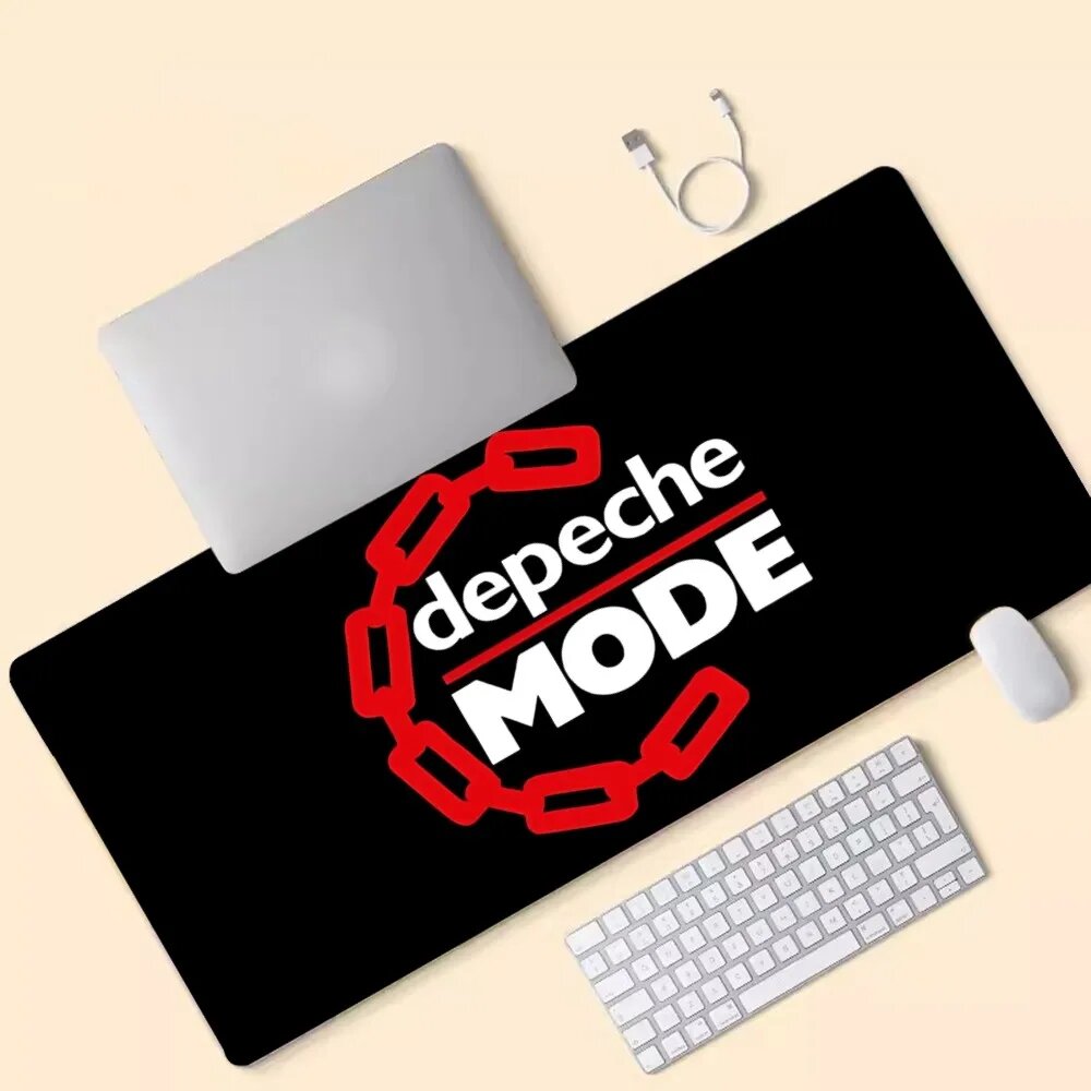 Коврик для мыши Depeche Mode 400x700mm, черный
