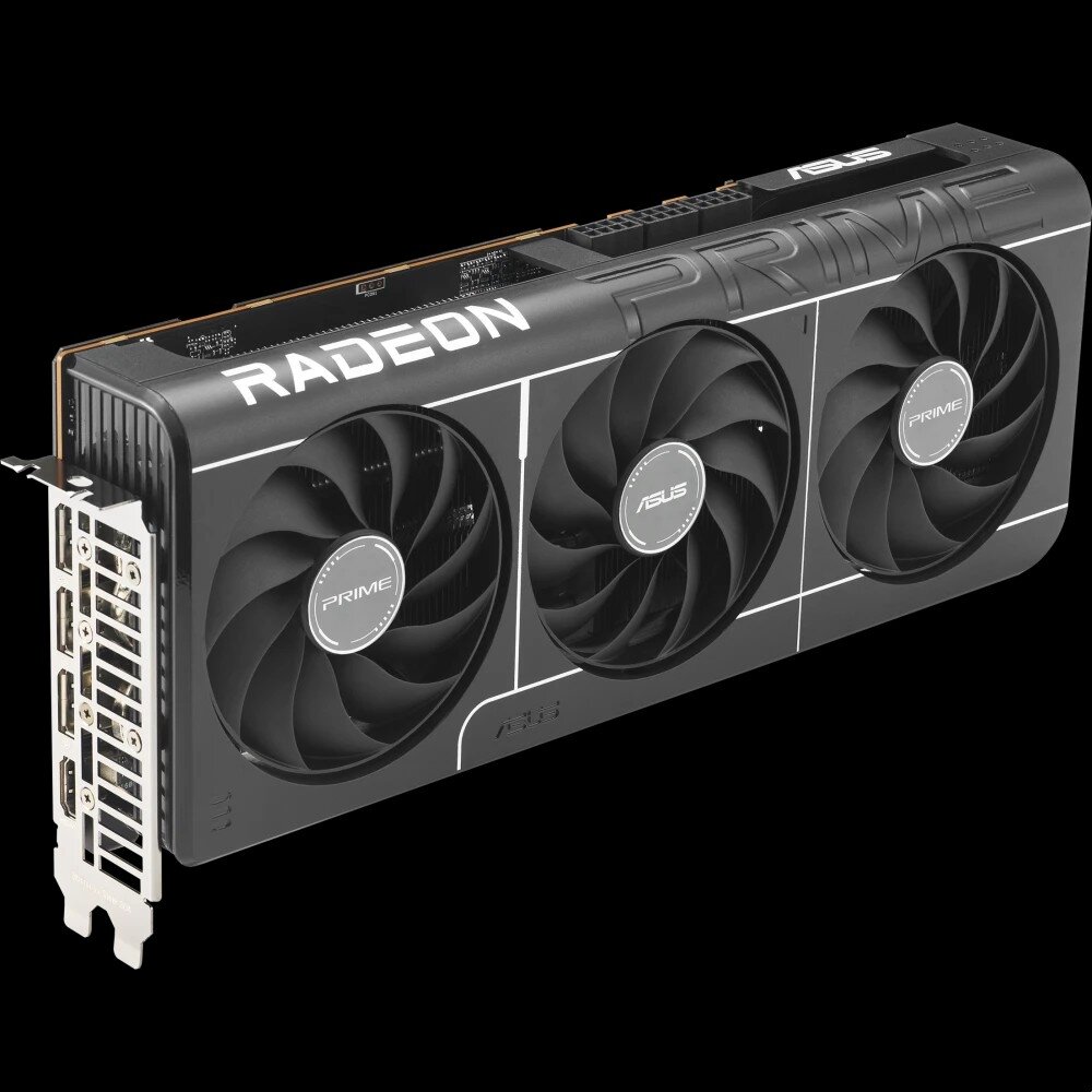 Видеокарта ASUS PRIME-RX9070XT-O16G//RX9070XT HDMI DP*3 16G D6; 90YV0L71-M0NA00