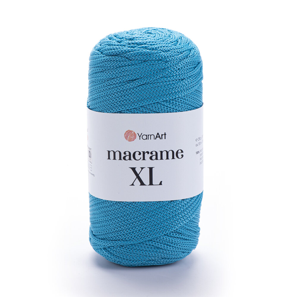 Пряжа для вязания YarnArt Macrame XL 152 бирюзовый 250 гр/130 м 100% полиэстер