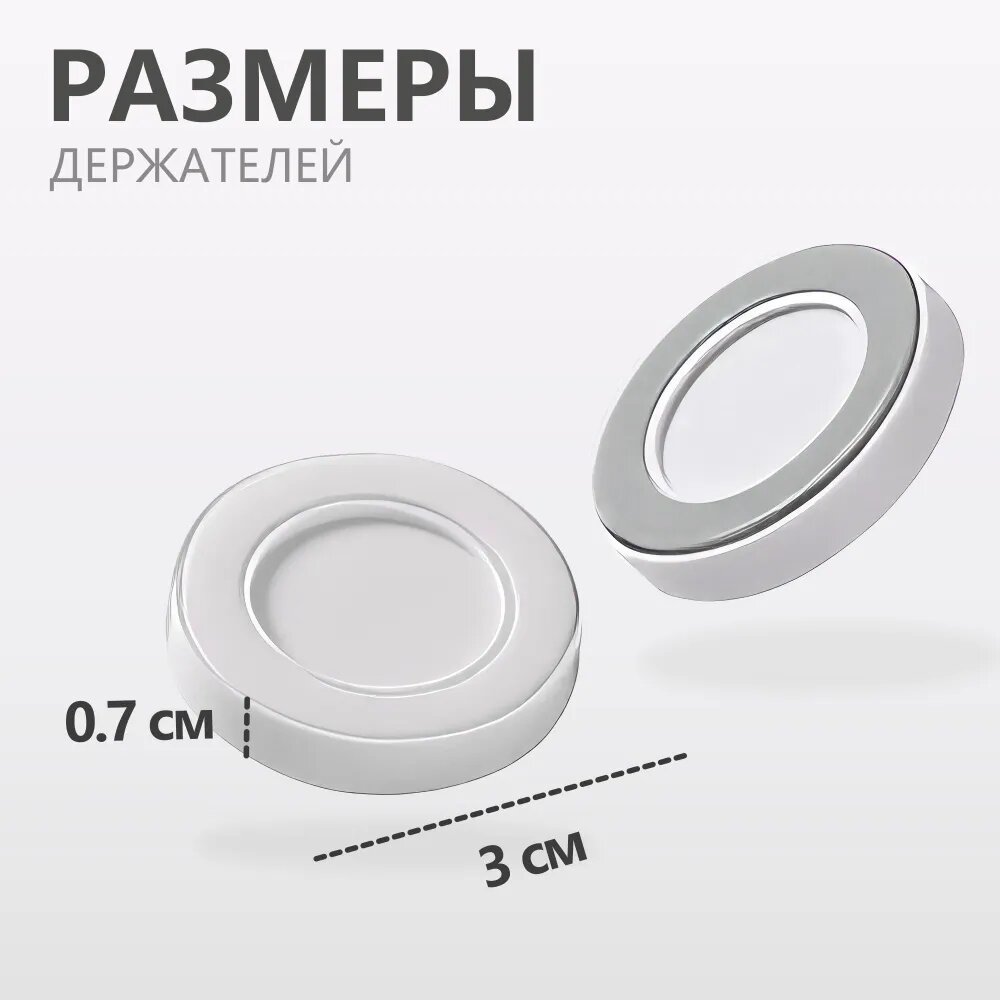 Магнитные держатели для пульта и бытовых предметов