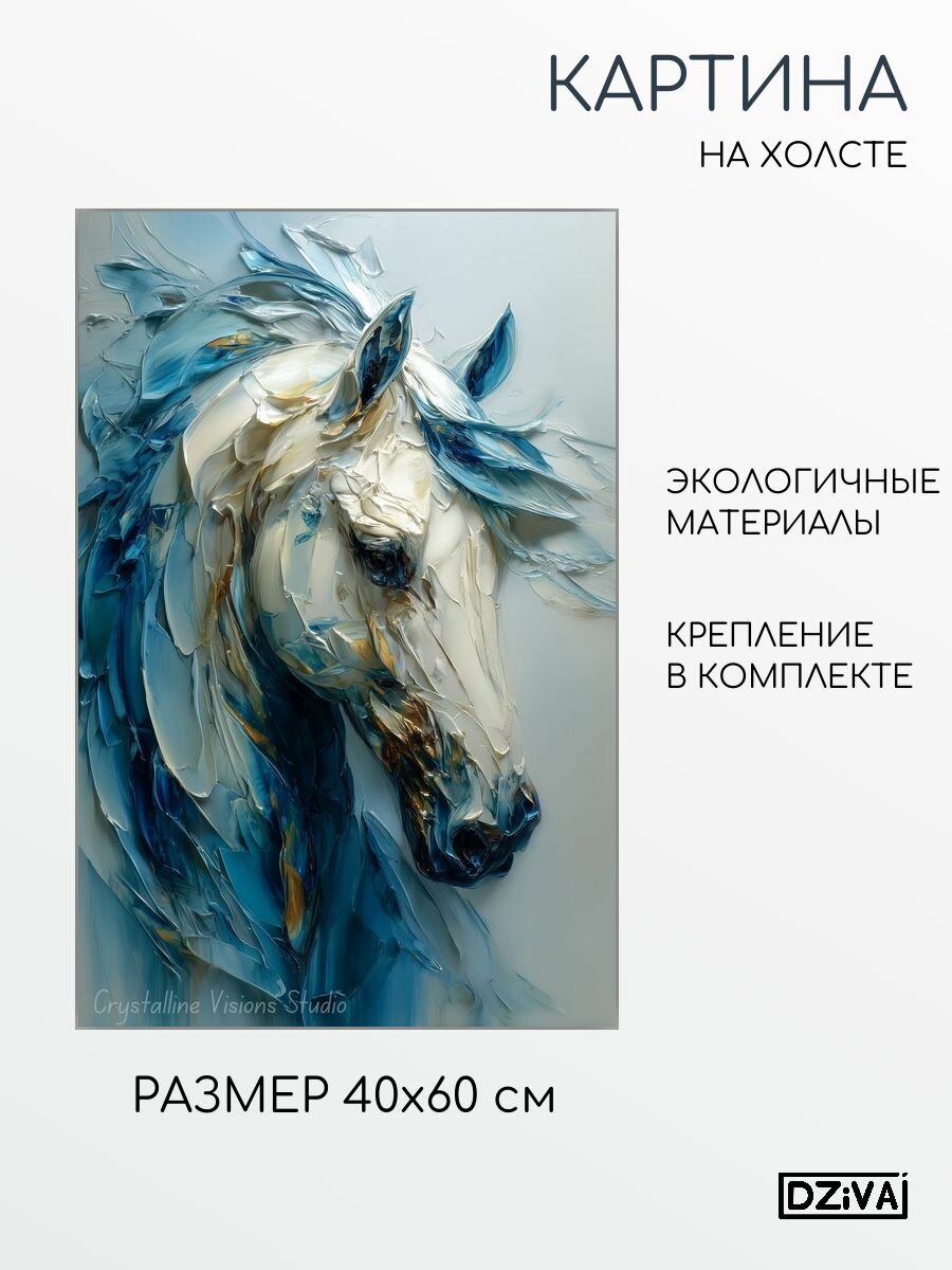Картина на холсте Интерьерная композиция 40x60 см