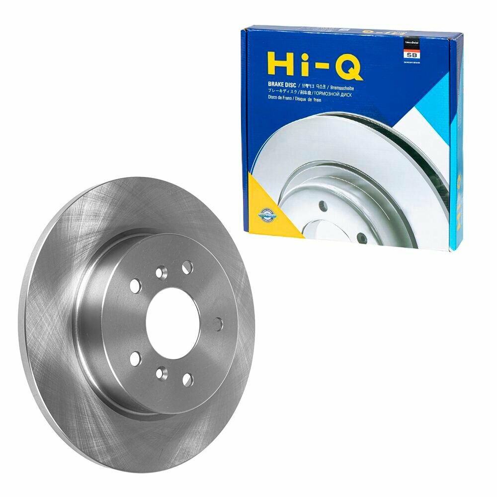 Диск тормозной задний NISSAN Qashqai II J11 13 RENAULT Kadjar 15 SANGSIN BRAKE SD4252