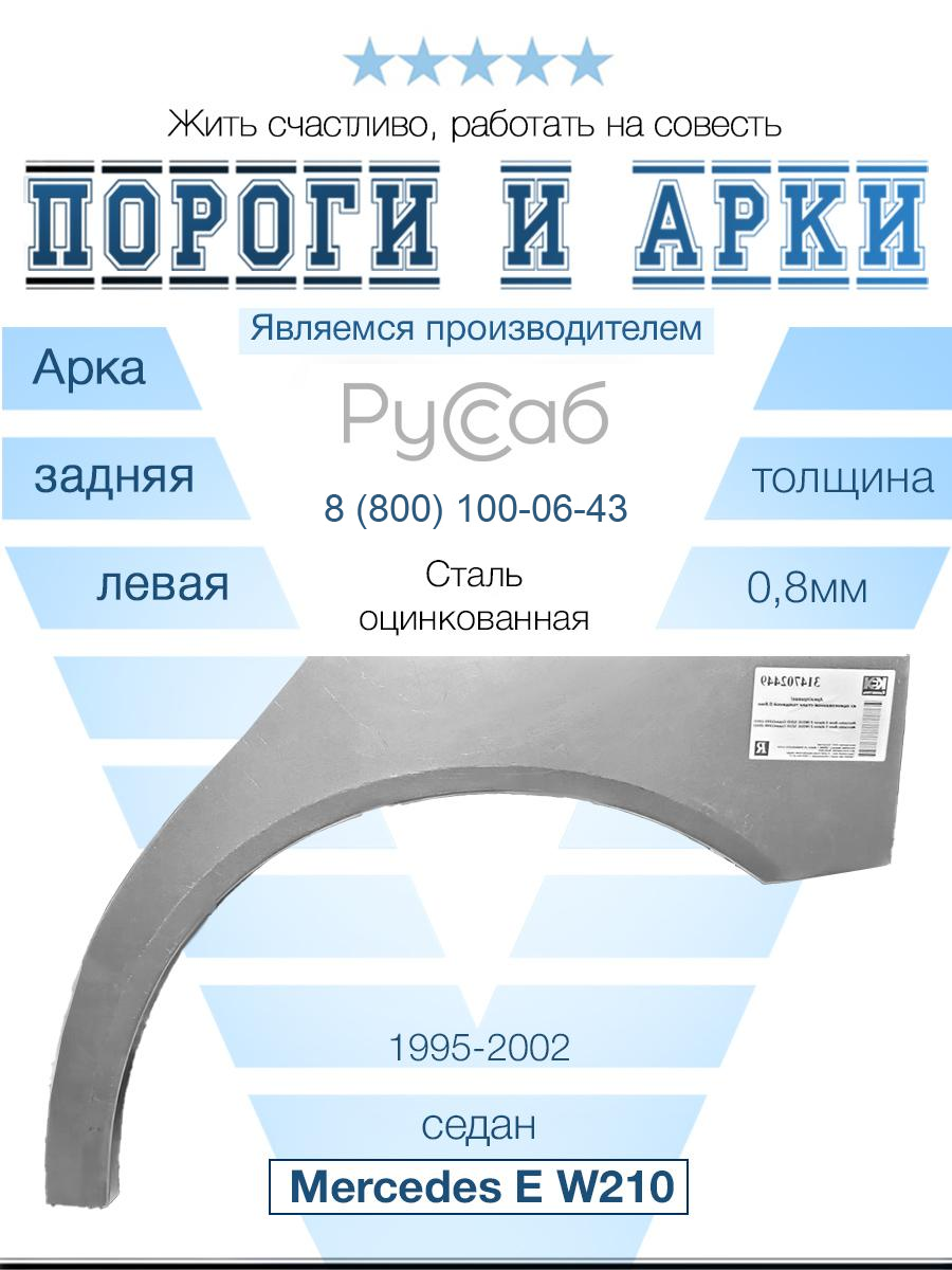 Арка левая для Mercedes E-Class W210 седан 1995-2002