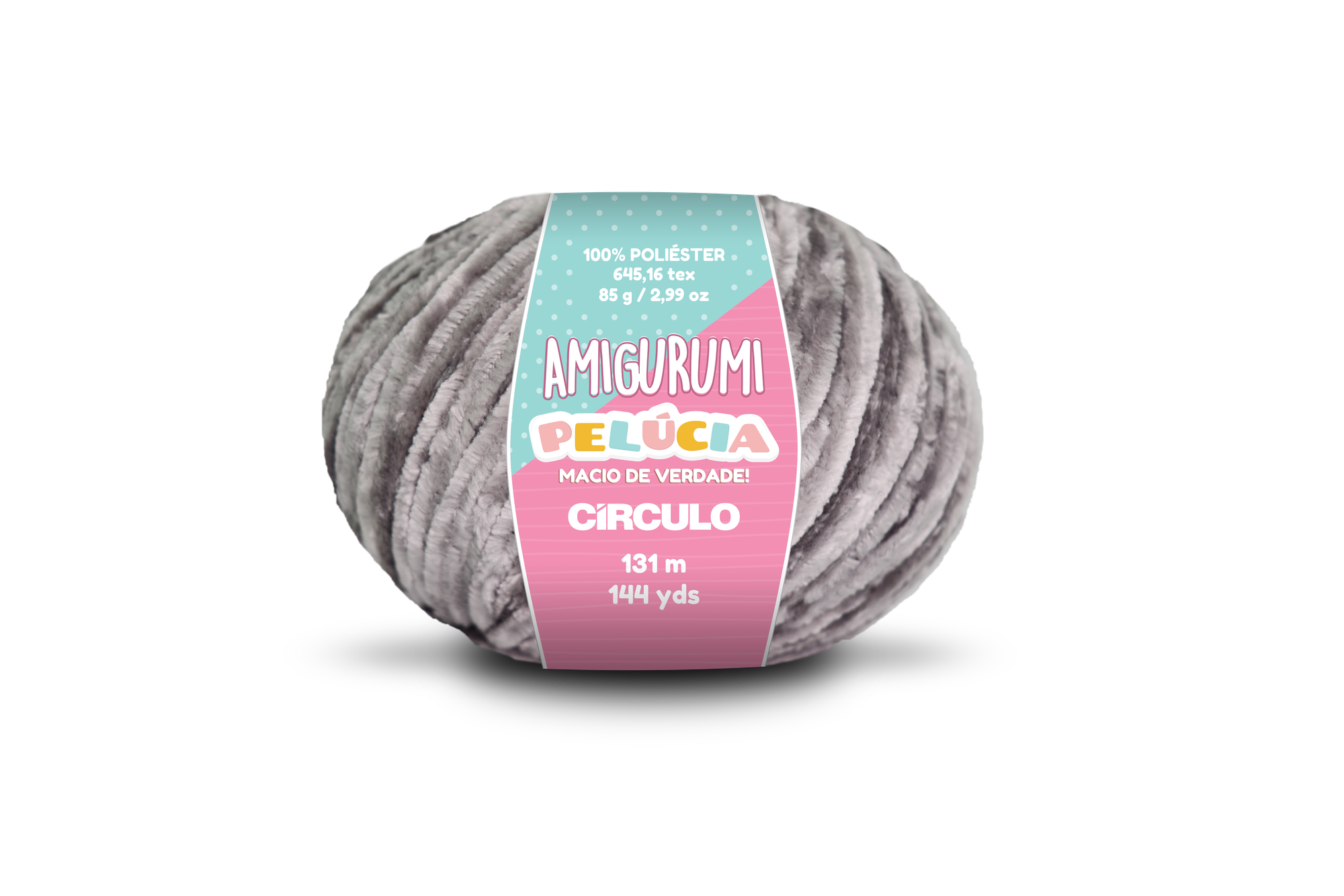 Пряжа CiRCULO AMIGURUMI PELUCIA, 100% полиэстер, 85гр. 131м, цвет 8797