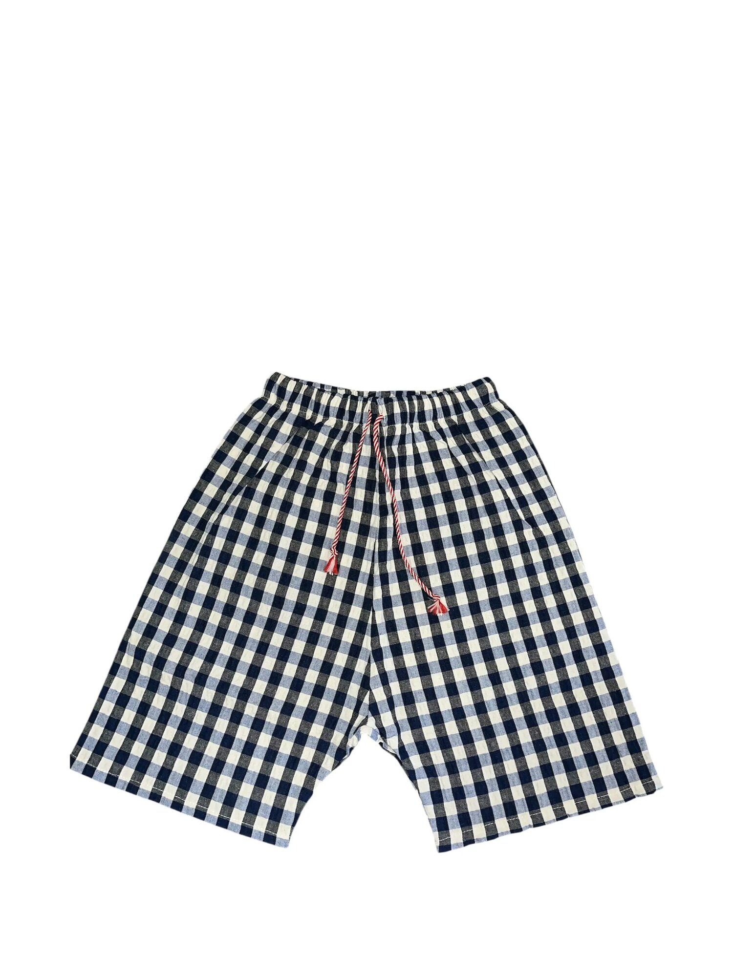 Шорты Gingham-check drawstring shorts