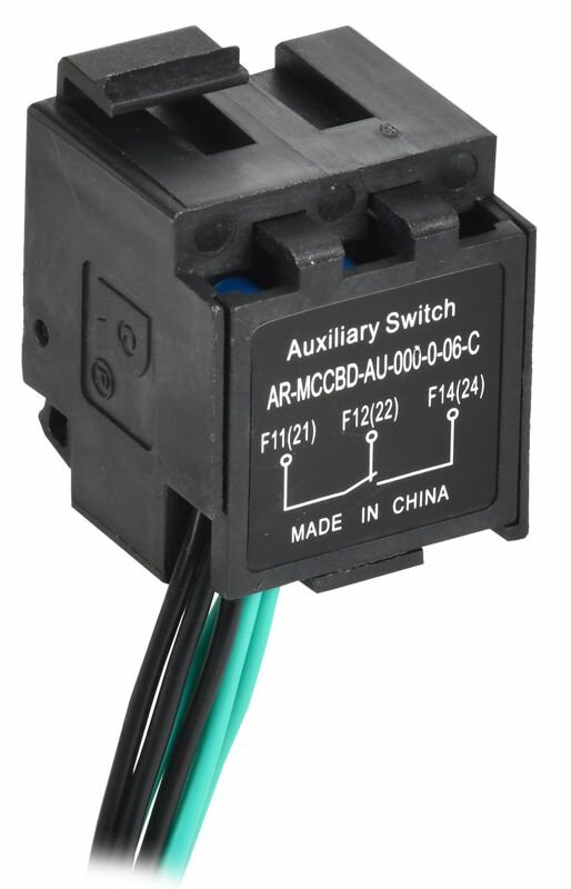 Контакт дополнительный левый MCCB типоразмер G; H; I 2НО 2НЗ ARMAT IEK AR-MCCBD-AU-000-0-06-C