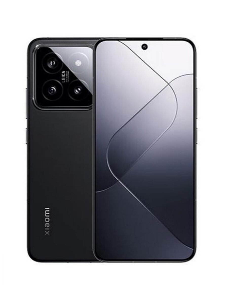 Смартфон Xiaomi 14 5G 16GB+512GB Black 2670x1200px Qualcomm Snapdragon 8 Gen3